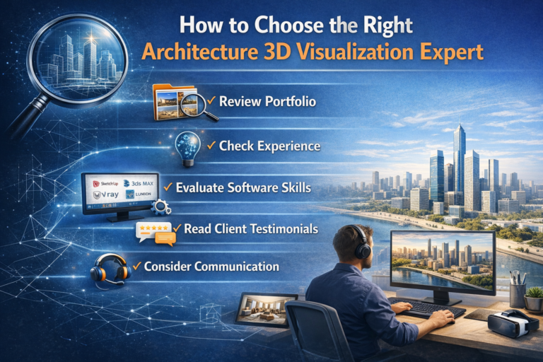 How to Choose the Best Architecture 3D Visualization Expert